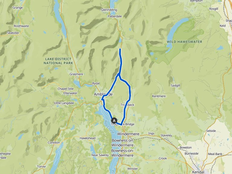 The Struggle and Up/Down Kirkstone Pass | road ride | Komoot
