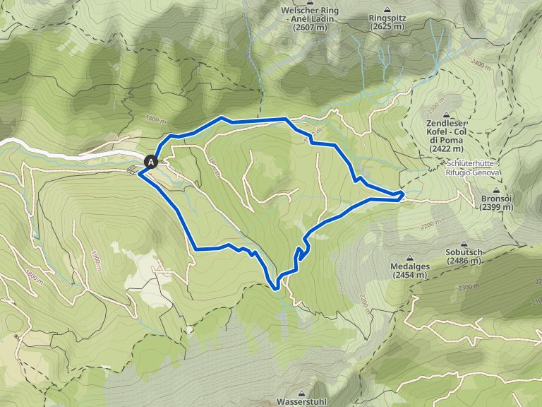 Walk under the Odle group − circular route | hike | Komoot