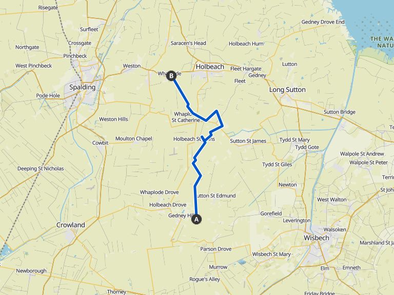 Etappe 18: van Vollenhove naar Ossenzijl – Zuiderzeepad | hike | Komoot