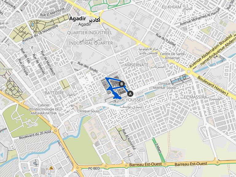 Rainer go's Agadir Souk El Had | Wanderung | Komoot