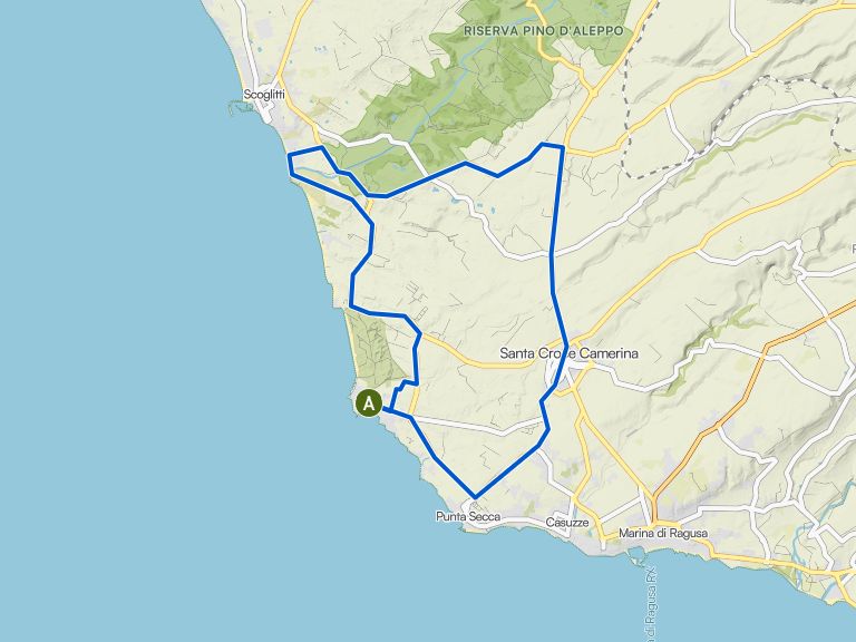 Giro Scoglitti - Santa Croce Camerina - Punta Secca | giro in bici da ...