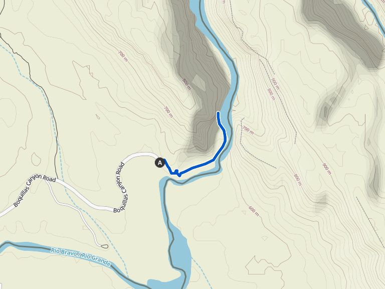 Boquillas Canyon Trail — Big Bend National Park | hike | Komoot