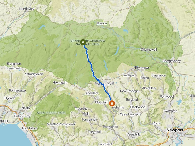 Alternative Sunday - March on Cardiff(ish) - Taff Trail to Merthyr Vale ...