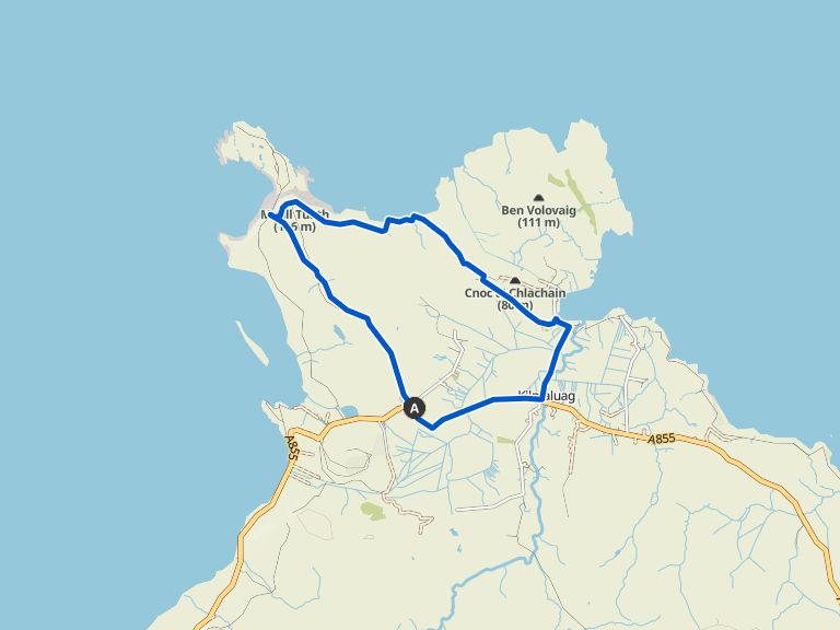 Rubha Hunish & Meall Tuath Bothy loop — Isle of Skye | hike | Komoot