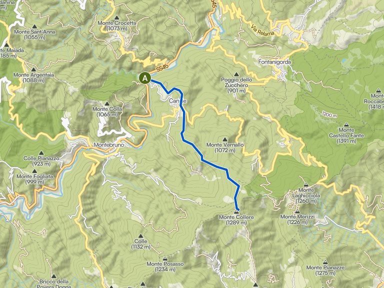 From Due Ponti to Passo della Rocca (via Trail 225) | hike | Komoot