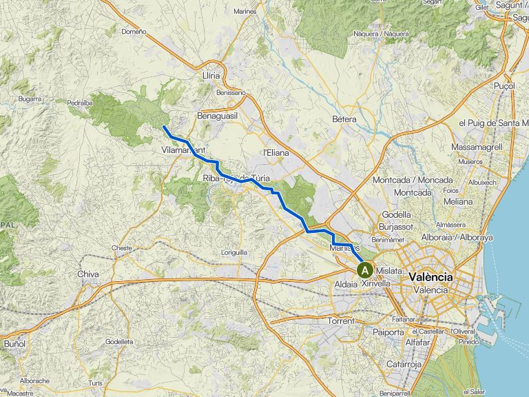 La Ruta Fluvial del Turia — Ruta gravel desde Quart de Poblet | Tour à ...