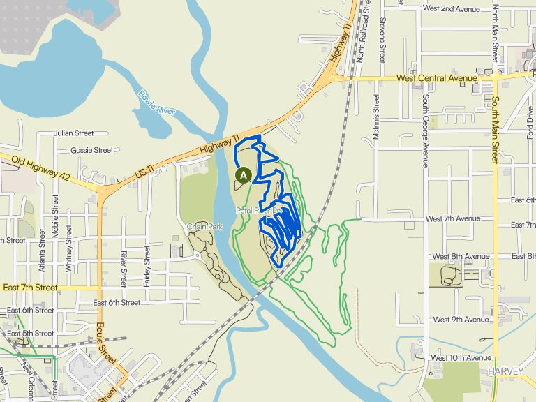 Petal River Park Trail loop — Petal River Mountain Bike Park | マウンテンバイク ...