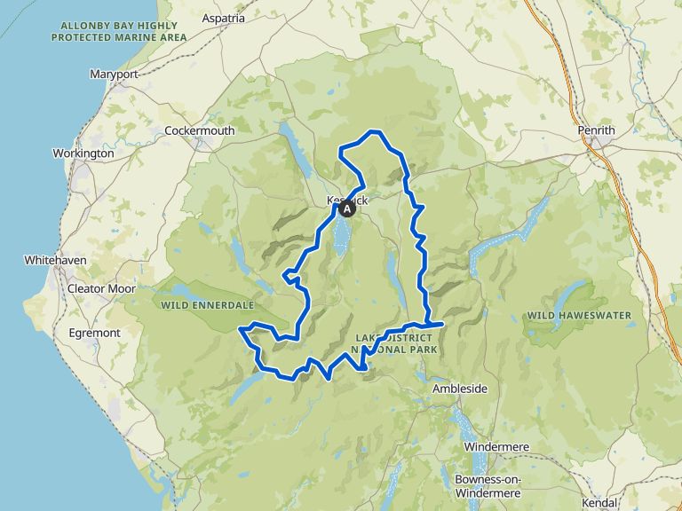 Bob Graham Round | hike | Komoot