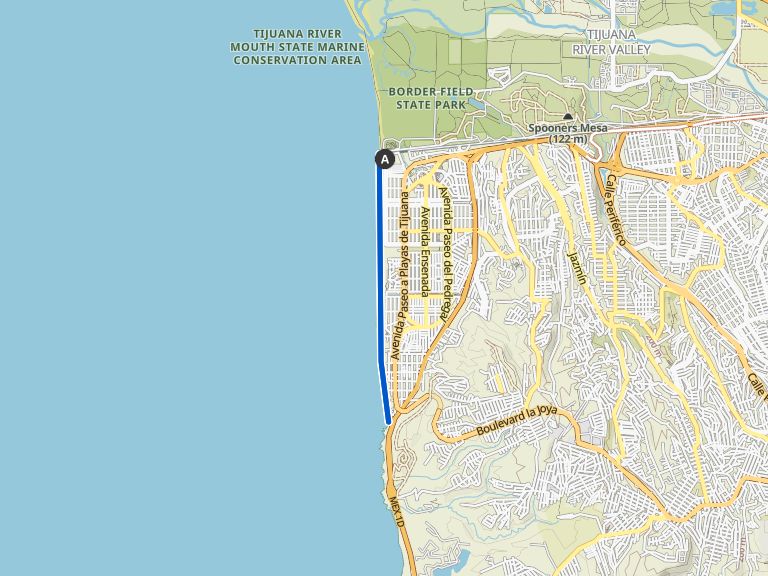 Playas de Tijuana — Ida y vuelta | hike | Komoot