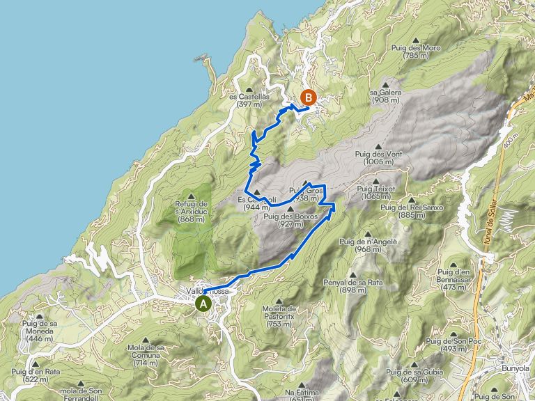Mallorca GR221 - 5: Valldemossa - Deia | hike | Komoot
