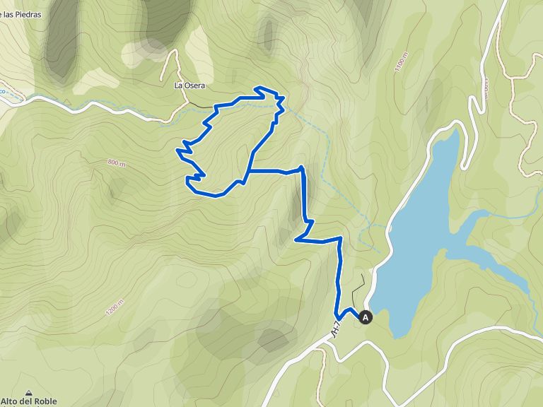 Cascada y barranco de la Osera - circular por el P. N. de las Sierras ...