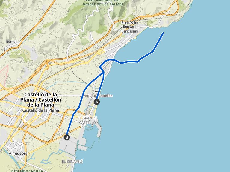La Vía Verde del Mar — Desde el Grau de Castelló hasta Oropesa del Mar ...