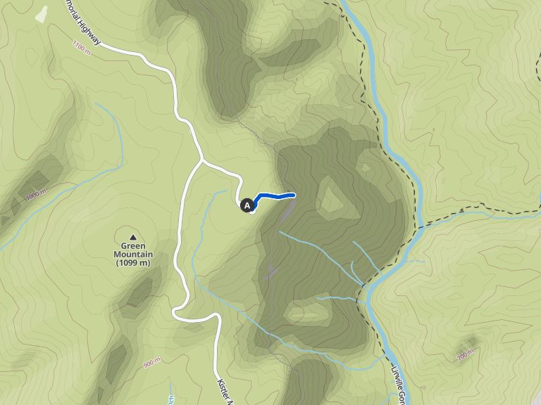 Vista de Wiseman – Linville Gorge Wilderness | trilha | komoot