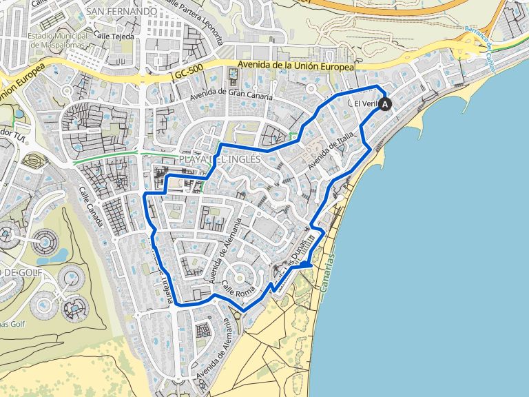 Gran Canaria: Playa del Ingles - Dünen von Maspalomas 👥️ | Wanderung ...