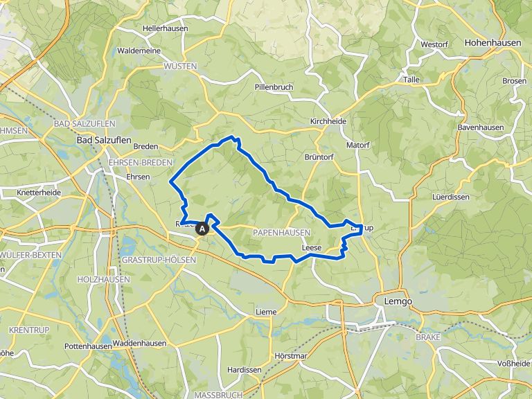 Kleine Heimatkunde Berghof-Bergkirchen-Römerweg-Entrup-Rhiene-Retzen ...