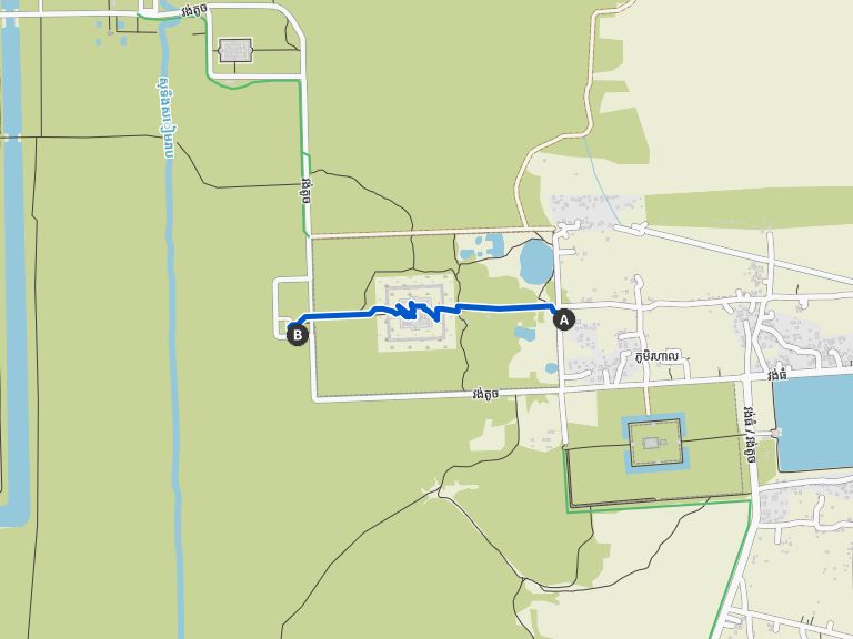 Ta Prohm Tempel 🇰🇭 | Wanderung | Komoot