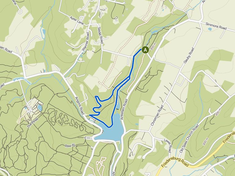 Antietam Reservoir Trail loop — Antietam Lake Park | hike | Komoot