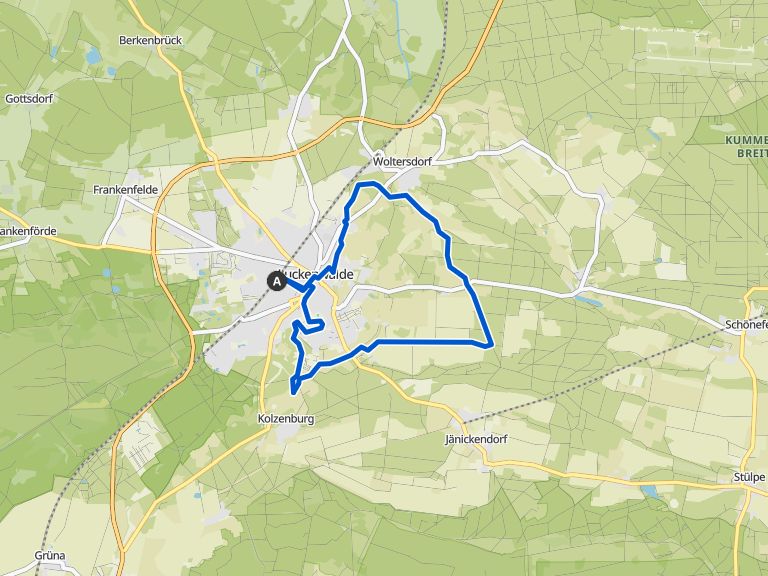 Gruppenwanderung 'Lieber die Rute, als Luckenwalde an der Nuthe': Große ...
