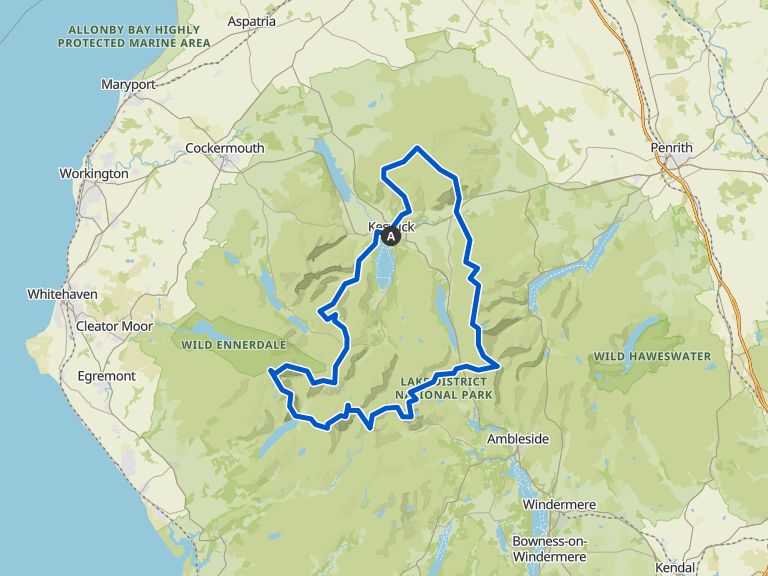 Bob Graham Round – Running the UK's Big Three Rounds | run | Komoot