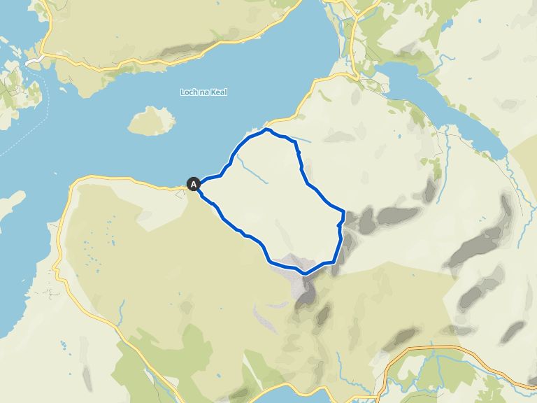 Boucle de Ben More, A' Chioch et Beinn Fhada depuis la B8035 — Isle of ...