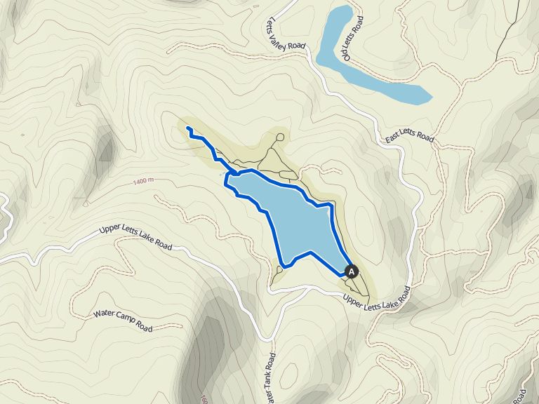 Upper Letts Lake Loop — Snow Mountain Wilderness Collection: Collection ...