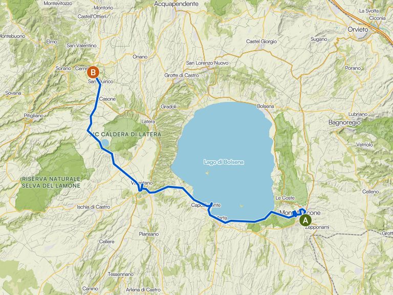 04-Coast to Coast-Montefiascone-San Quirico, 4° tappa | E-Mountainbike ...