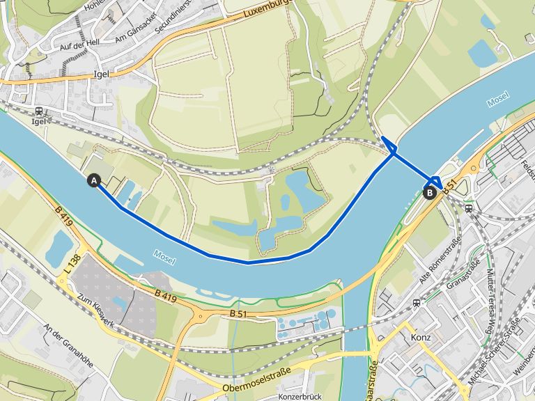 Igel bis Konz | Fahrradtour | Komoot