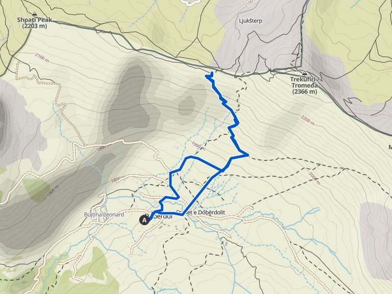Doberdol - Pass Peaks of the Balkans | Wanderung | Komoot