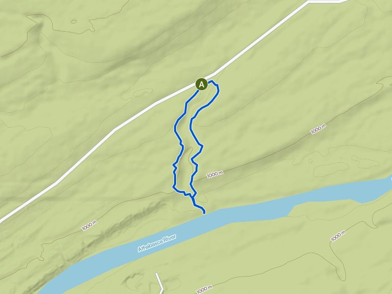 Canyon Creek Trail loop — Hinton | Caminata | Komoot