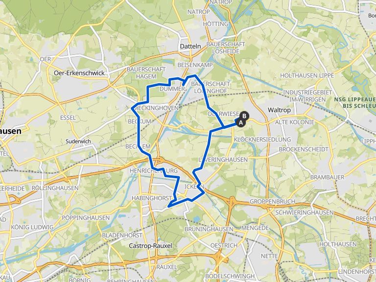 Kleine Runde, Waltrop - Henrichenburg - Waltrop 20.09.2020 ...