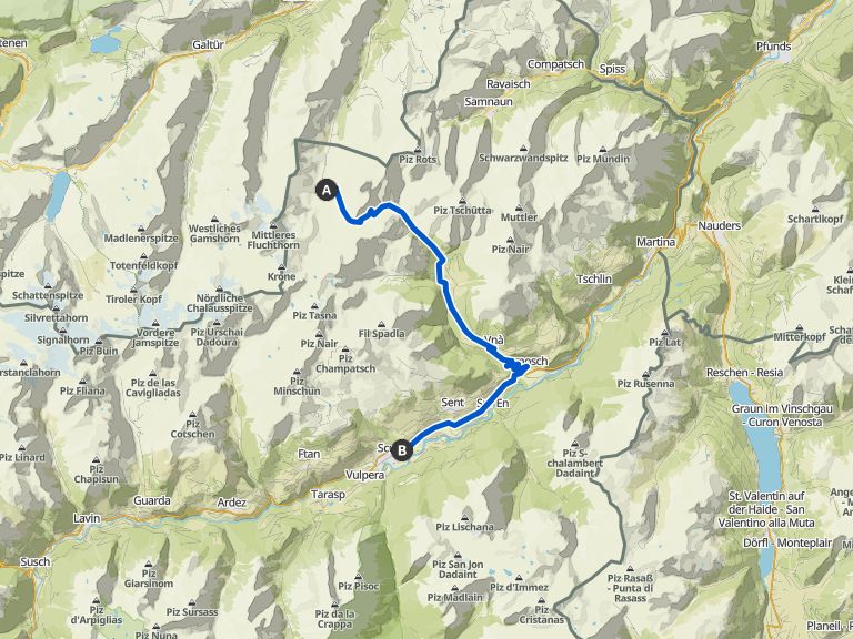 Heidelberger Hütte, Fimberpass, Scuol | Mountainbike-Tour | Komoot