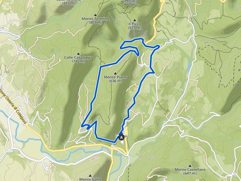 Valle Scappuccia Itinerario ad anello da Genga | escursione | komoot