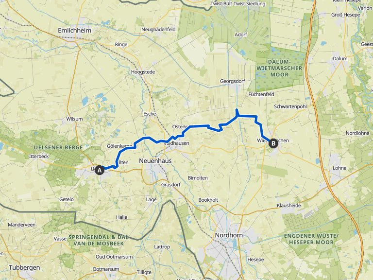 Anfietsen 2025 Uelsen - Wietmarschen | ride | Komoot