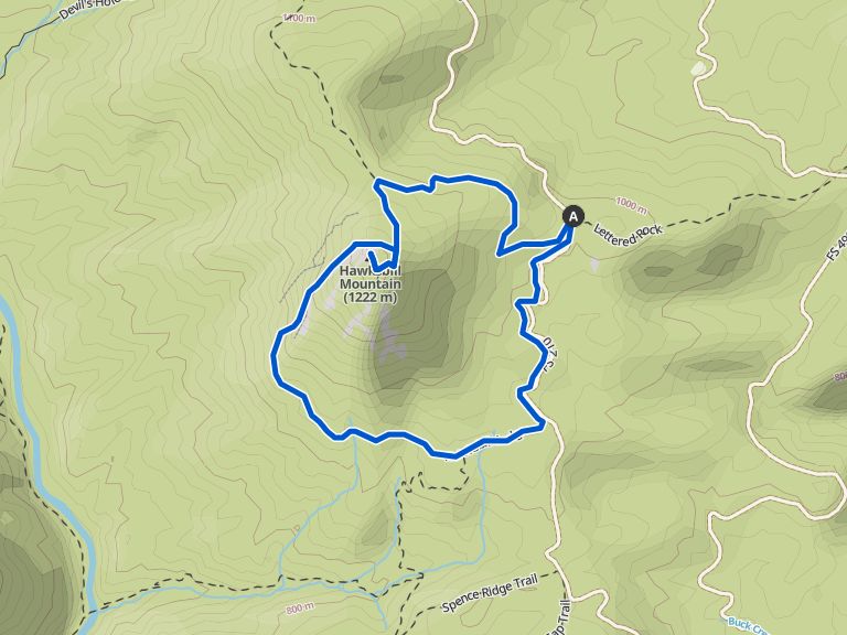 Loop Hawksbill Mountain Trail — Linville Gorge Wilderness | corrida ...