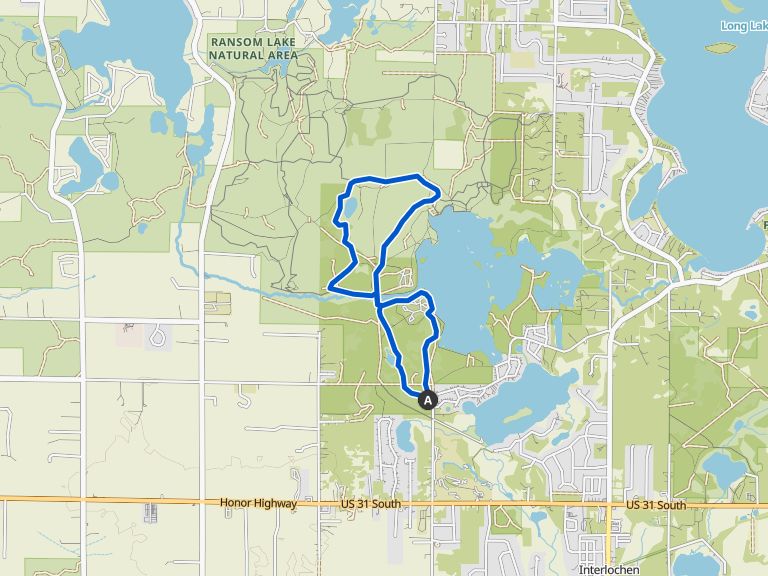 Sentiero del Lago Perduto – Pere Marquette State Forest | giro in MTB ...