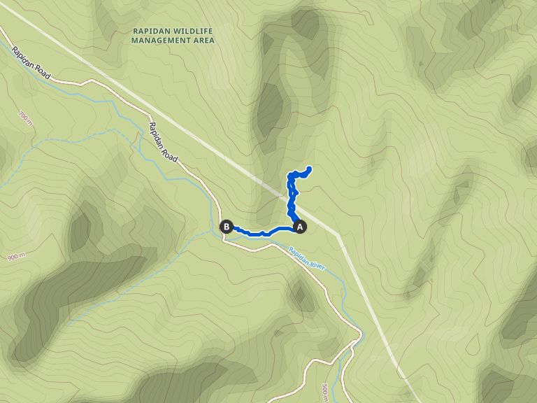 Decommission jeep trail, hiking only Rapidan Virginia. | Wanderung | Komoot