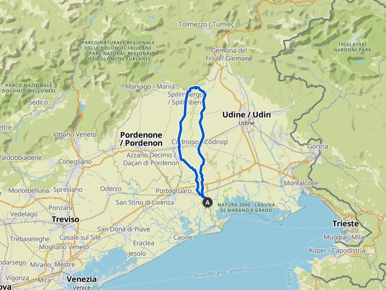 San Daniele Spilimbergo | Rennrad-Tour | Komoot