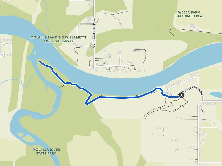 Riverside Trail — Molalla River State Park | hike | Komoot