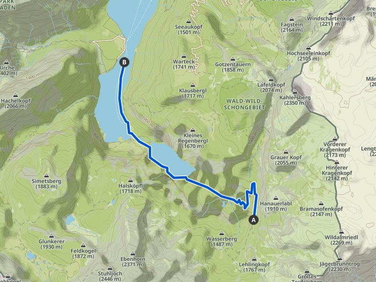 von der Wasseralm zur Saletalm | Wanderung | Komoot