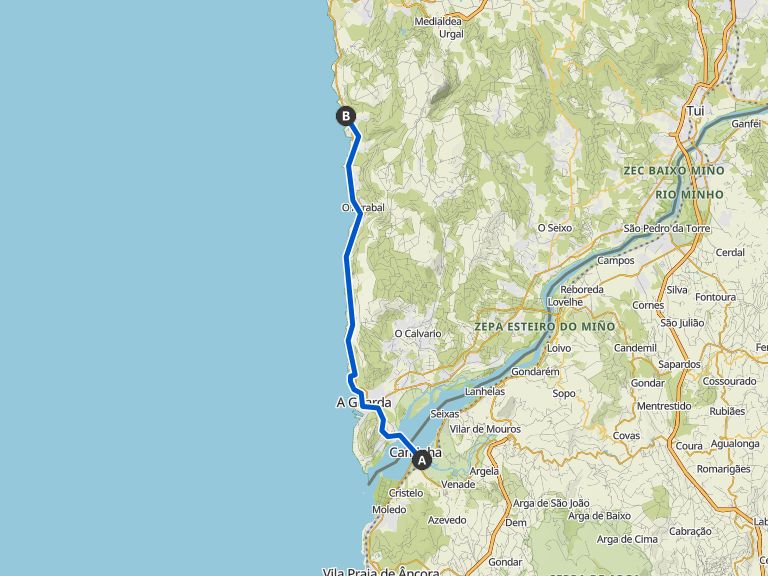 Etappe 5: Caminha nach Mougás – Portugiesischer Küstenweg | Wanderung ...