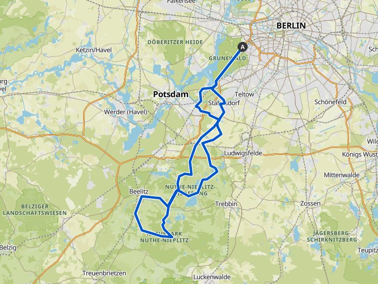 Ins Spargelland nach Beelitz | road ride | Komoot