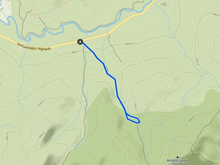 Trilha de corrida das Cataratas Champney — Área Cênica do Monte ...