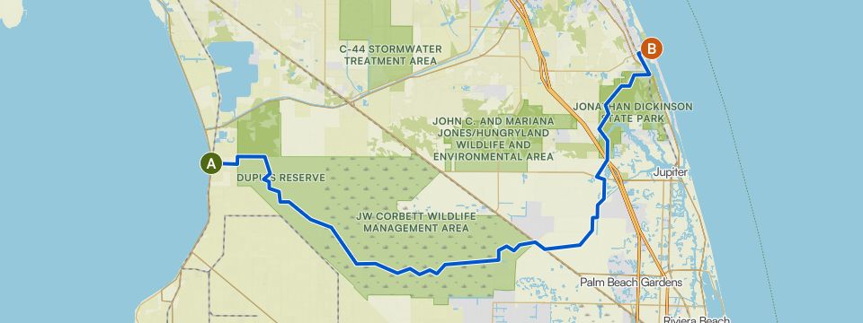 60 miles of Florida wilderness on the Ocean to Lake Trail | Hiking ...