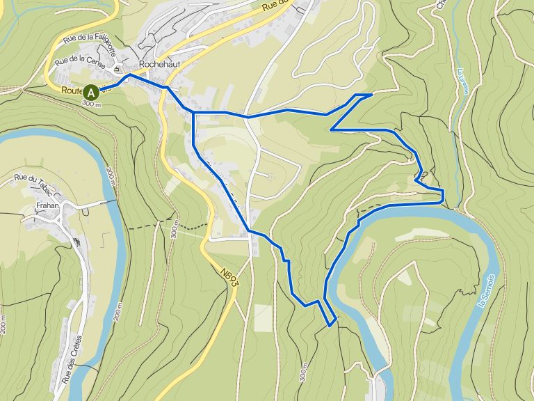 Promenade des Echelles — loop from Rochehaut in the Semois Valley ...