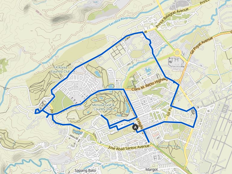 Clark Tourism Ride 20KM | road ride | Komoot