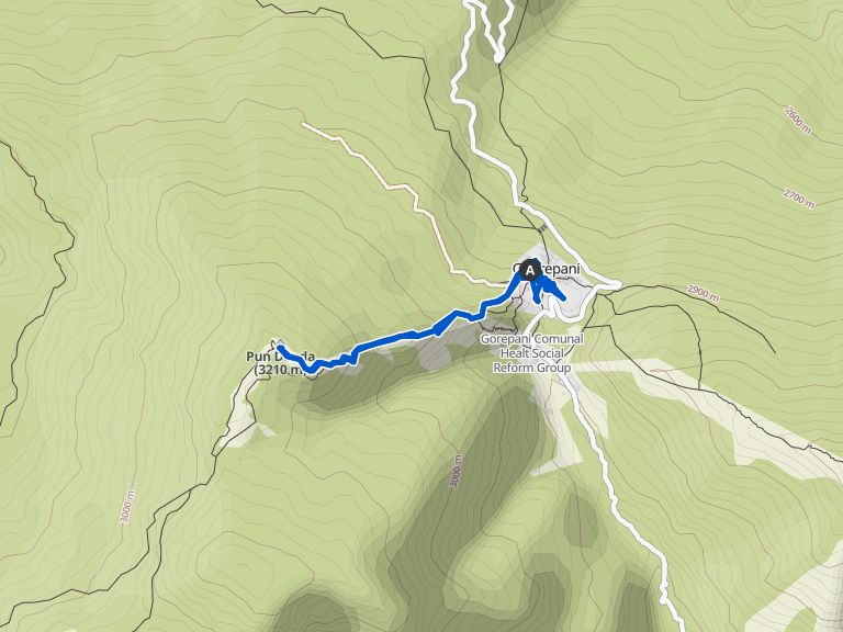 Etappe 12: (1/2) ACAP - Ghorepani - Poon Hill | Bergtour | Komoot