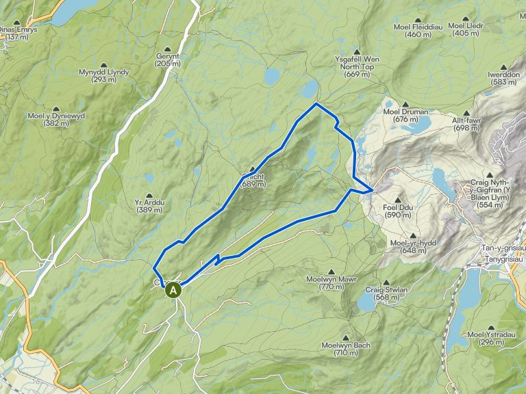 Loop de Cnicht desde Croesor — Parc Cenedlaethol Eryri | Snowdonia ...