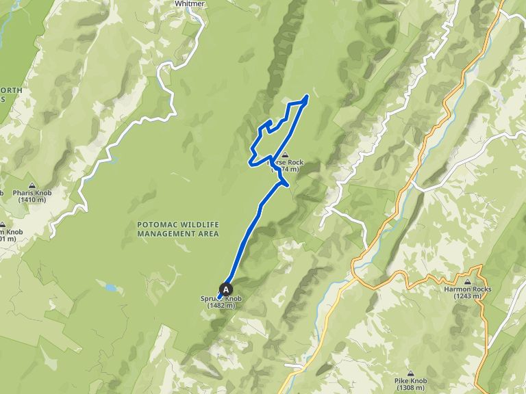 Spruce Knob & Seneca Creek Loop — Monongahela National Forest ...