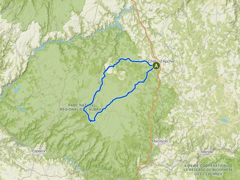 Lozere # Road @ Saint Chely - Aubrac short | road ride | Komoot