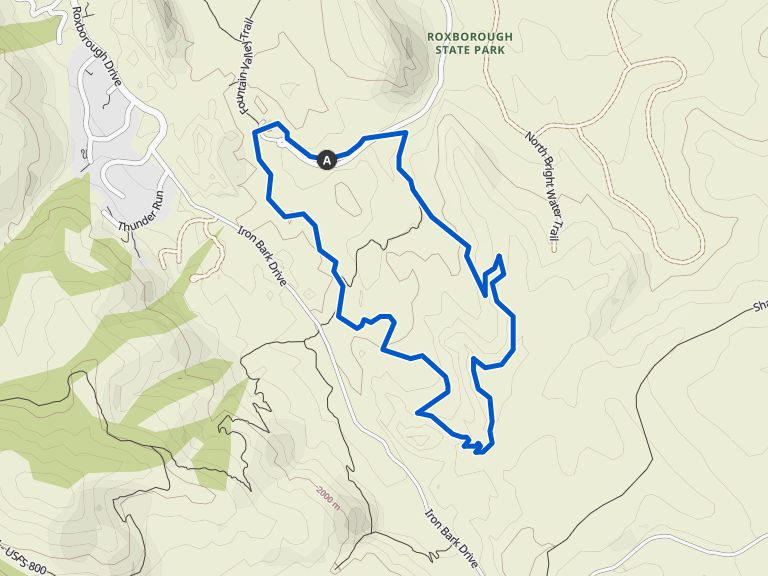 Willow Creek & South Rim Trail loop — Roxborough State Park | Wanderung ...